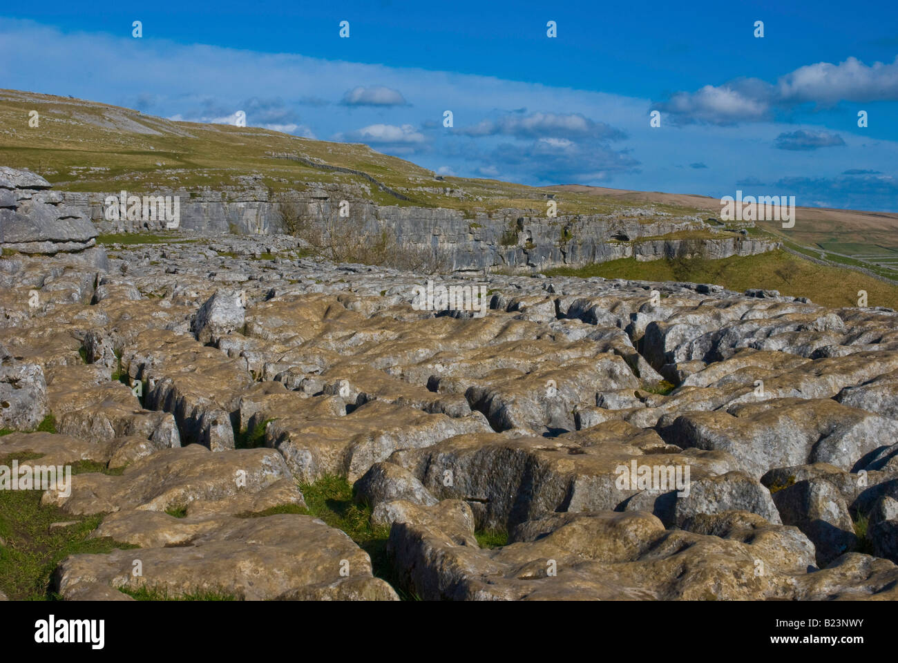 Top of malham Cove Stock Photo - Alamy