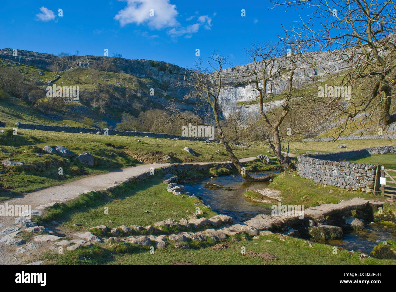 Malham beck malham cove hi-res stock photography and images - Alamy