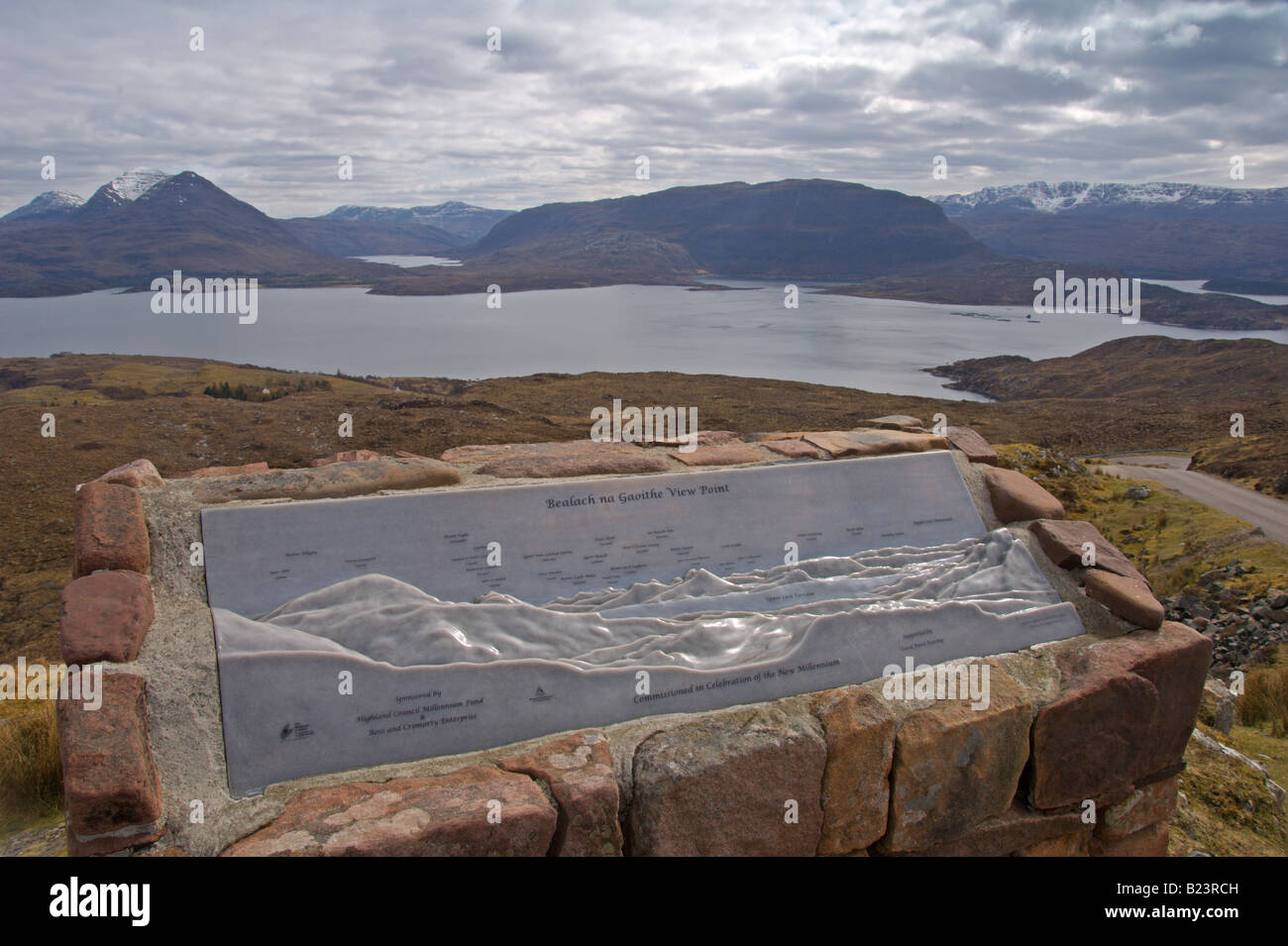 Inveralligin upper loch torridon hi-res stock photography and images ...