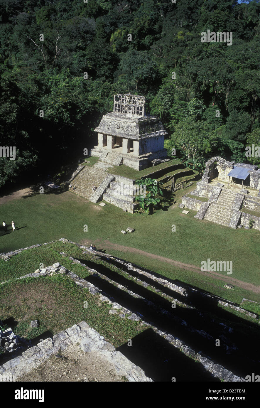 Palenque archaeological site Chiapas, Mexico Stock Photo - Alamy