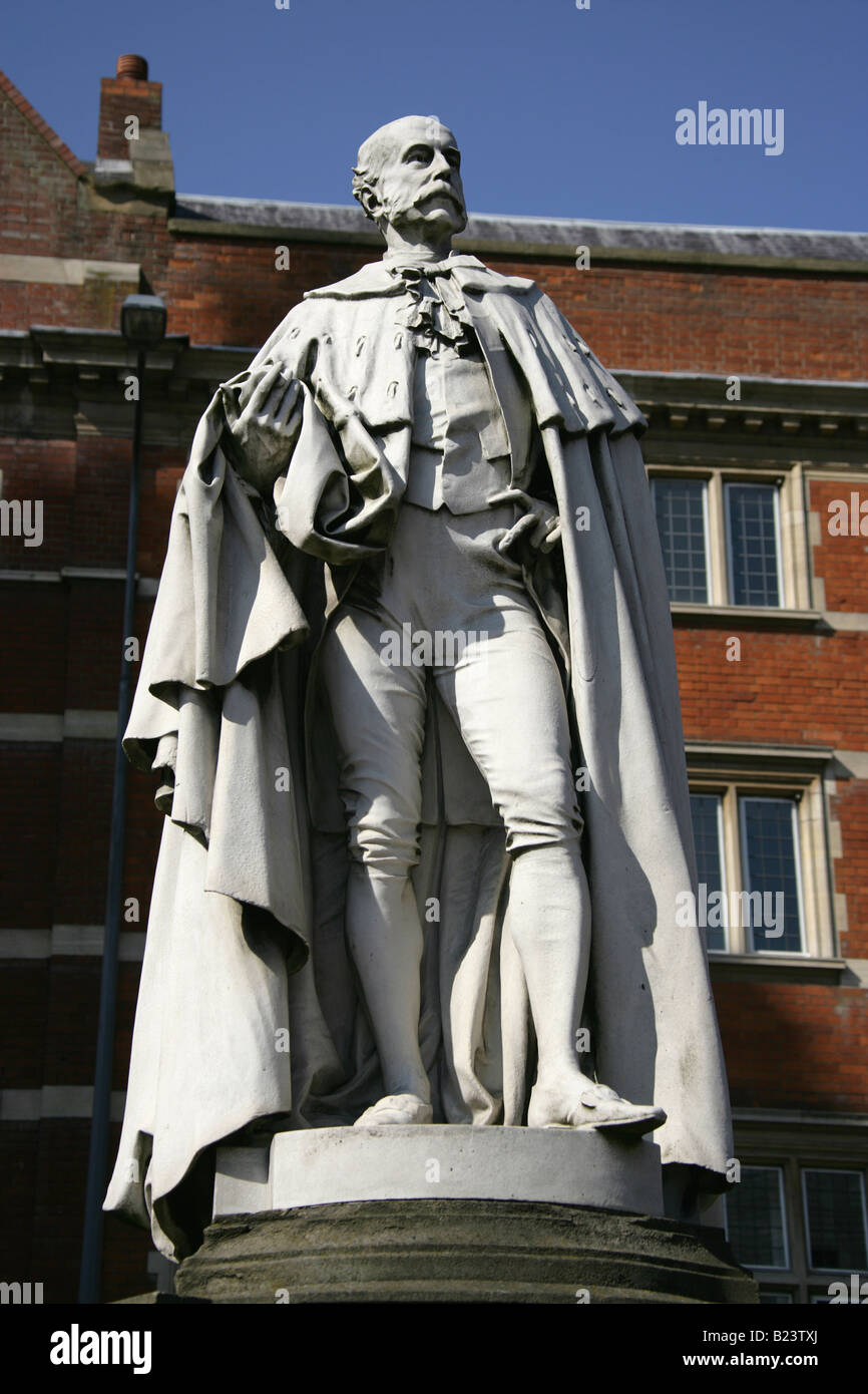 City of Kingston upon Hull, England. Statue of Charles Henry Wilson a ...