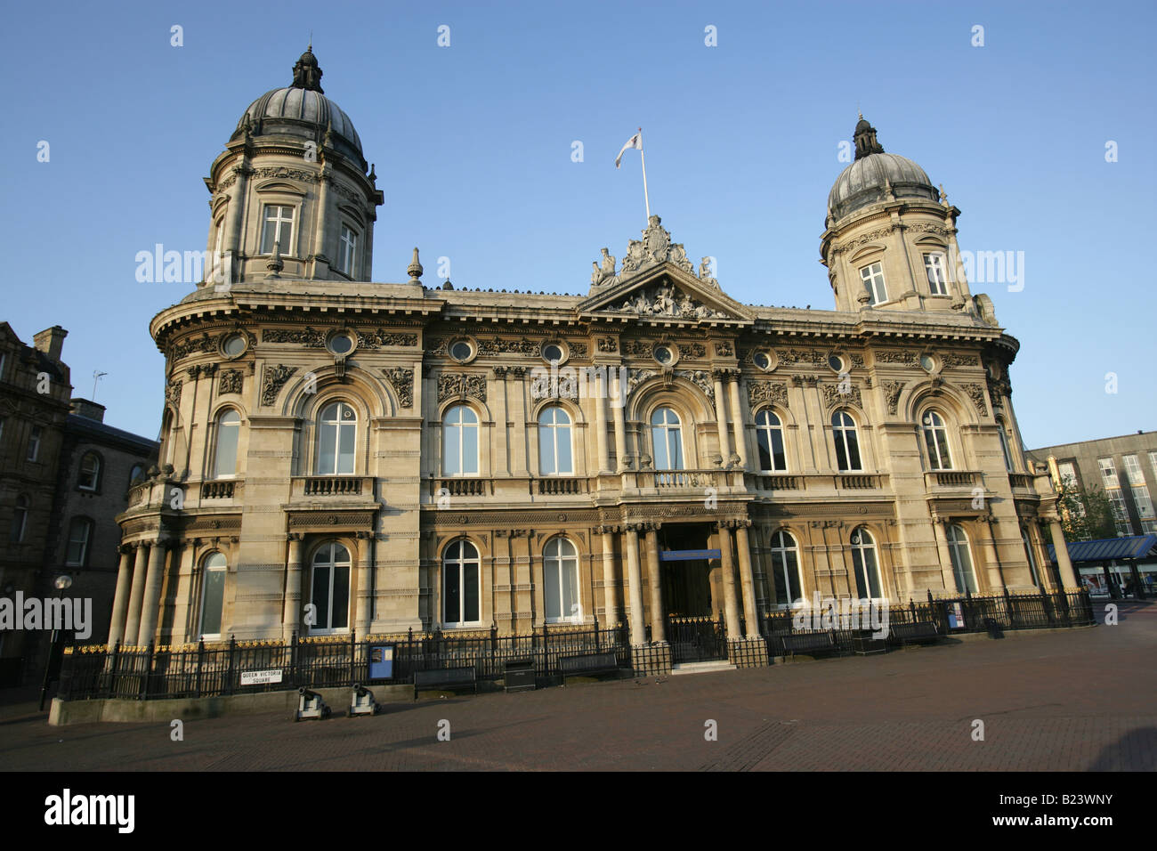 City of Kingston upon Hull, England. Hull Maritime Museum located in ...