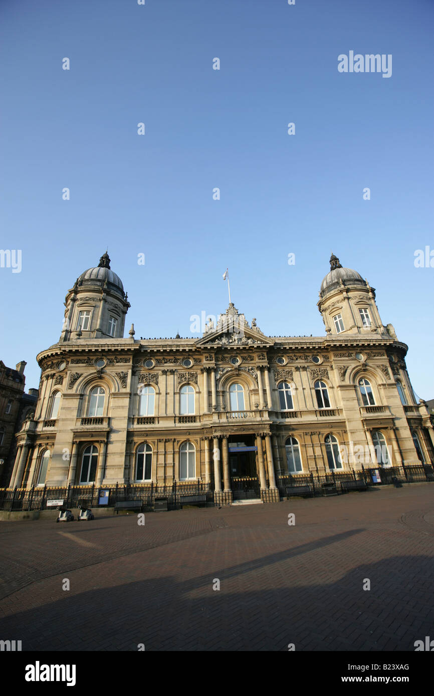 City of Kingston upon Hull, England. Hull Maritime Museum located in ...
