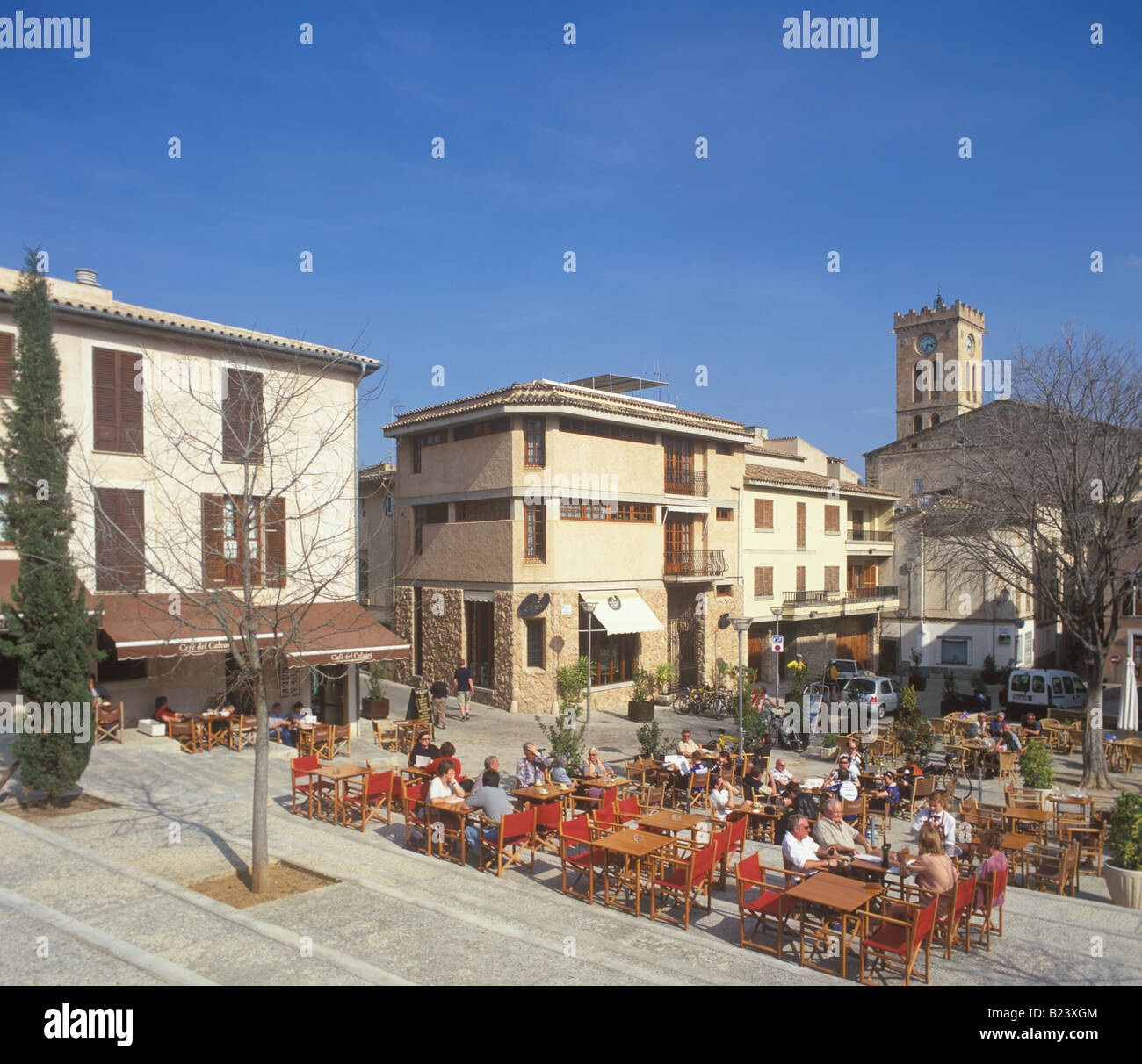 Pollensa Square High Resolution Stock Photography and Images - Alamy