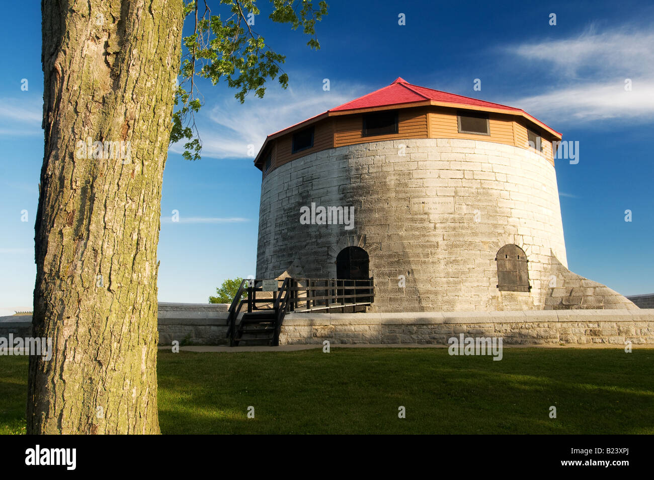 Murney Martello tower was built in 1846 as part of the defences of ...