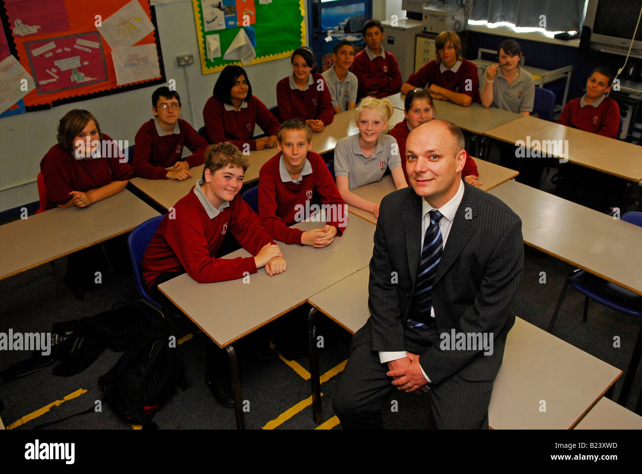 Headteacher school hi-res stock photography and images - Alamy