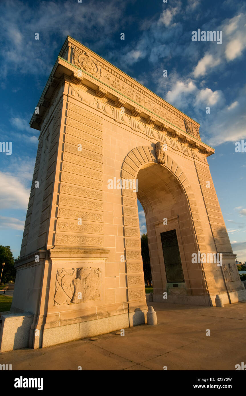 The Royal Military College Memorial Arch in Kingston, Ontario, Canada ...