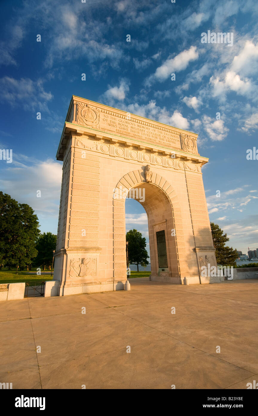 The Royal Military College Memorial Arch in Kingston, Ontario, Canada ...
