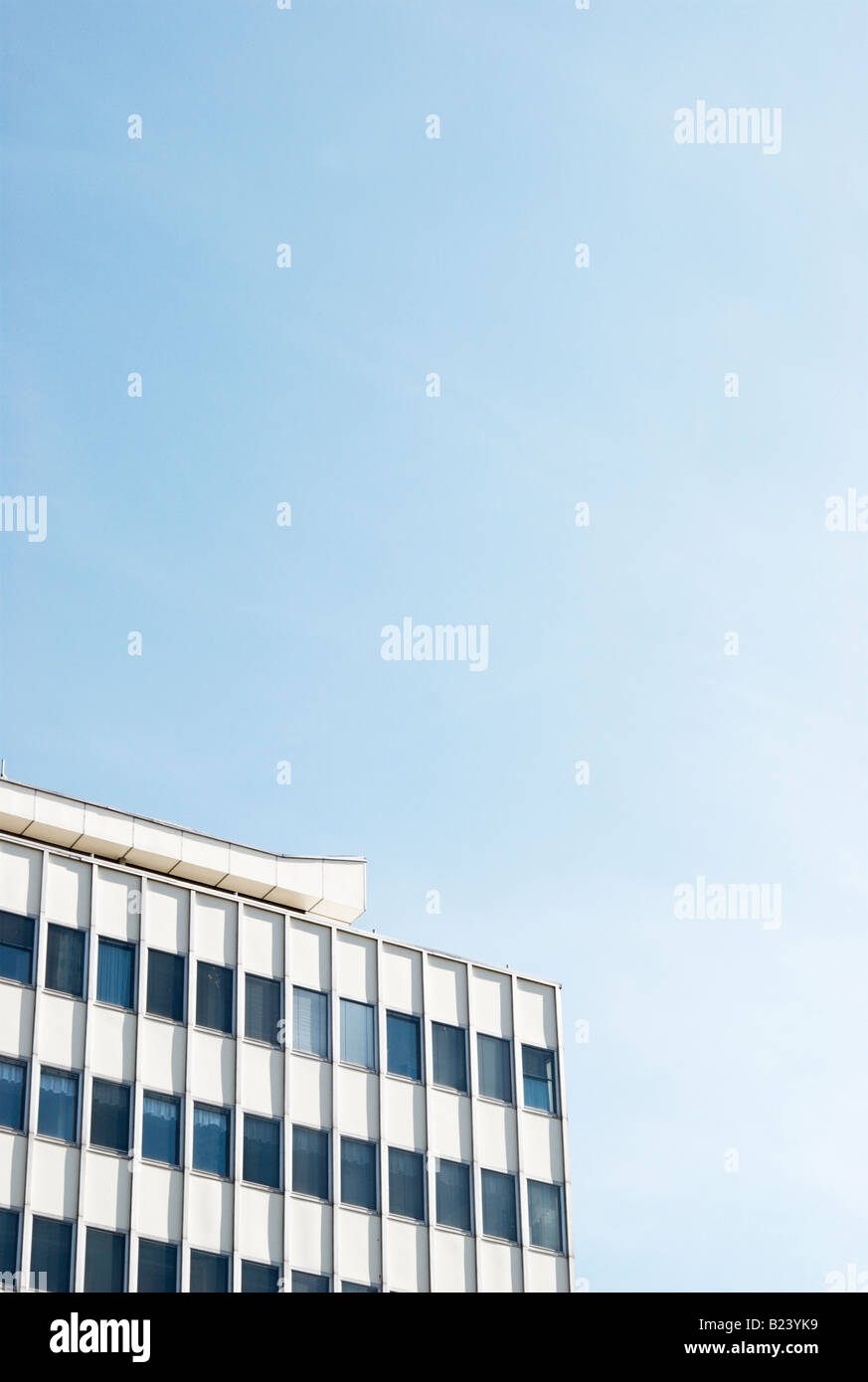Office building and blue sky Stock Photo - Alamy