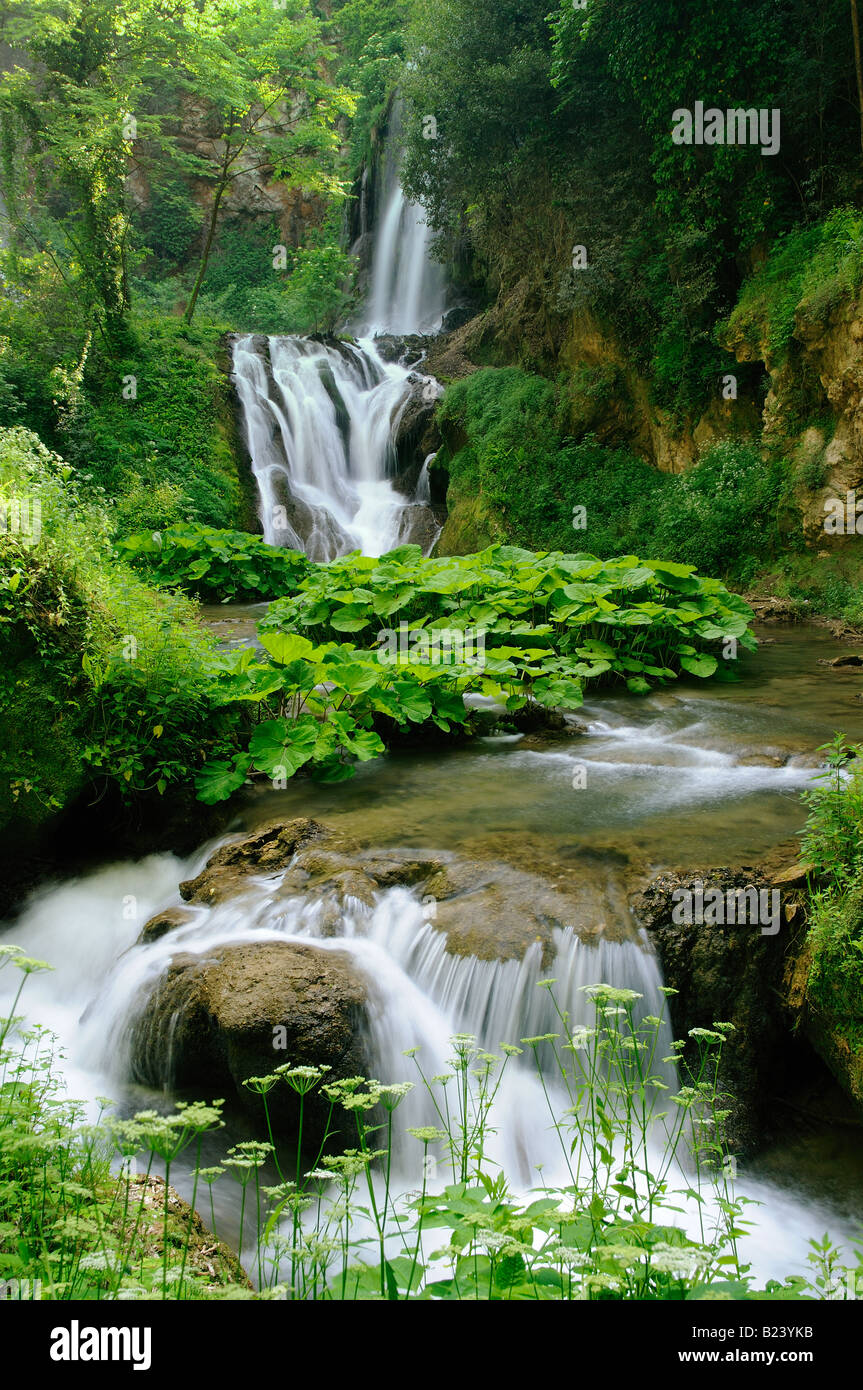 tivoli, bernini, waterfall, italy, garden, green, water, multiple ...