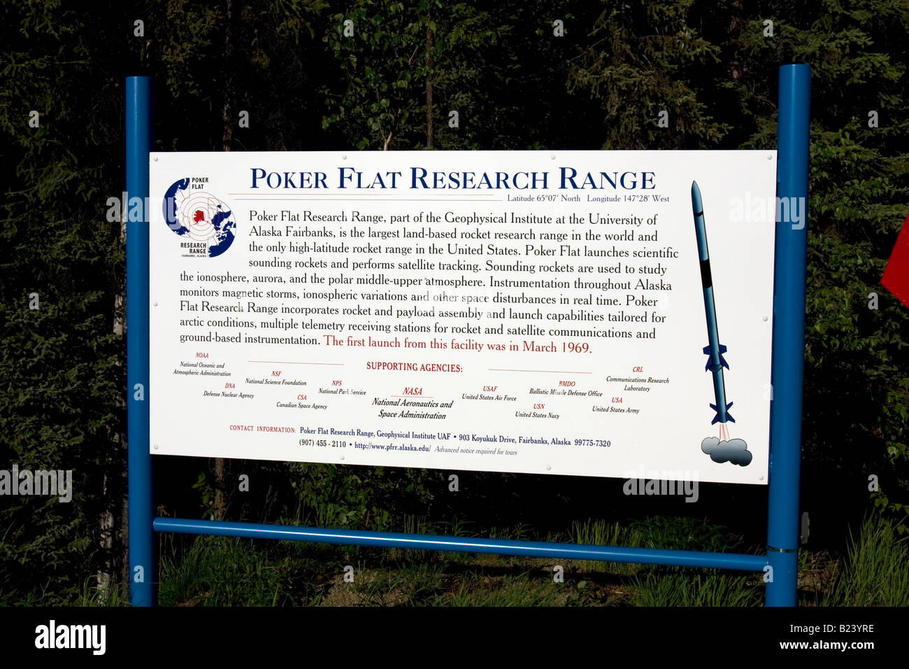 Poker Flat Research Range, 30 mile Steese Highway, Fairbanks, Alaska ...