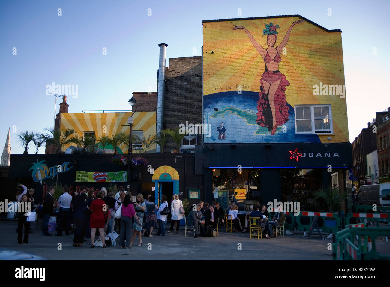 Cubana Pub south London England Britain Uk Stock Photo - Alamy
