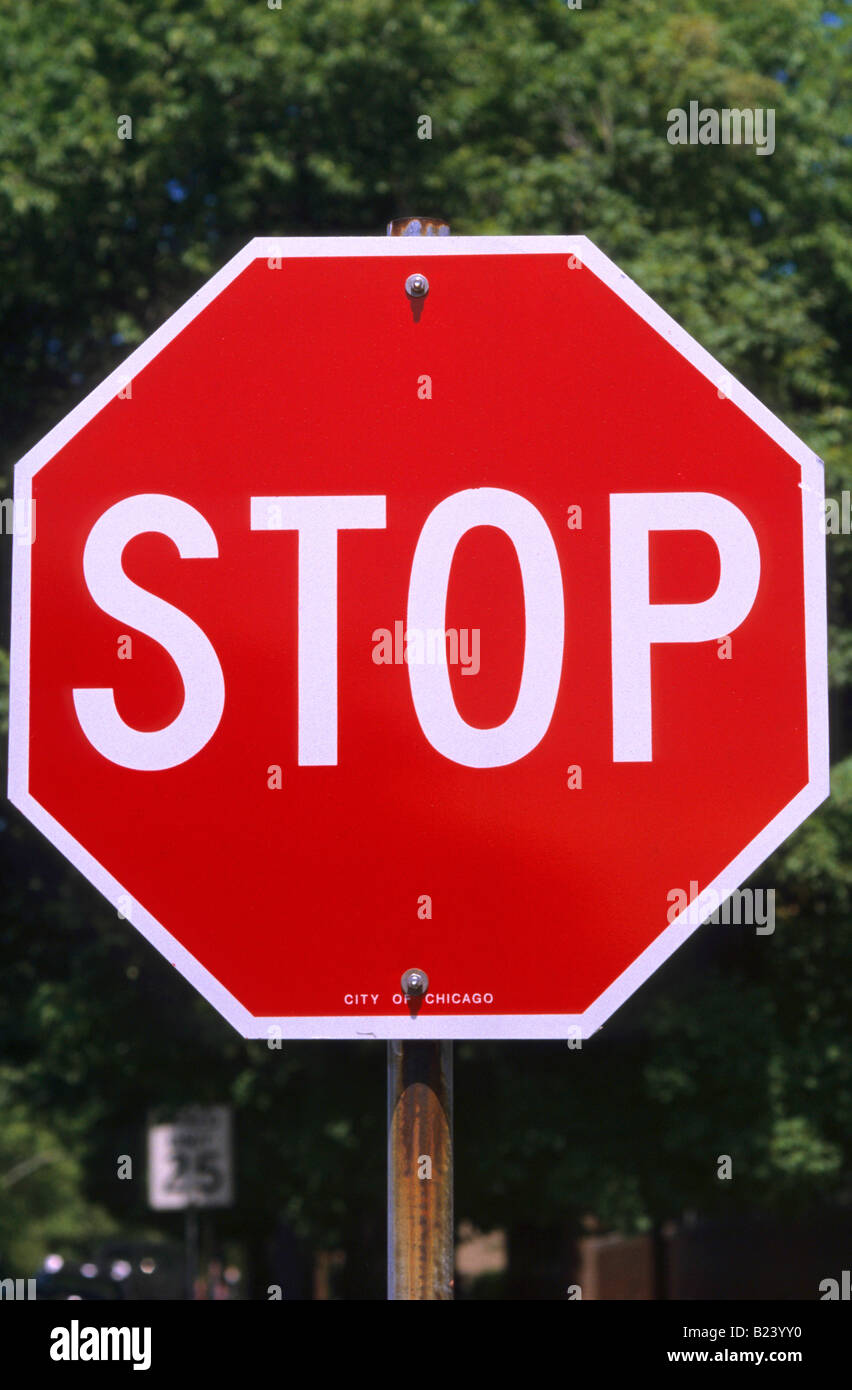 TRAFFIC SIGN STOP COMPLETE STOP Stock Photo - Alamy