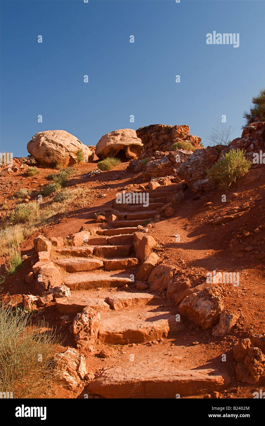 Natural red rock arches at Arches National Park in Utah USA Stock Photo ...