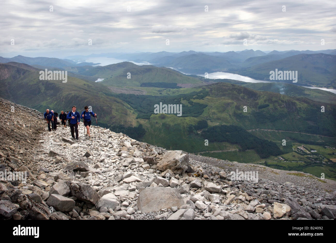 Ben nevis summer path hi-res stock photography and images - Alamy