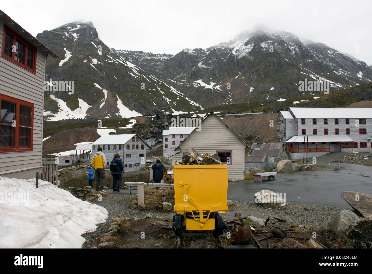 Independence Mine State Historical Park Stock Photo - Alamy