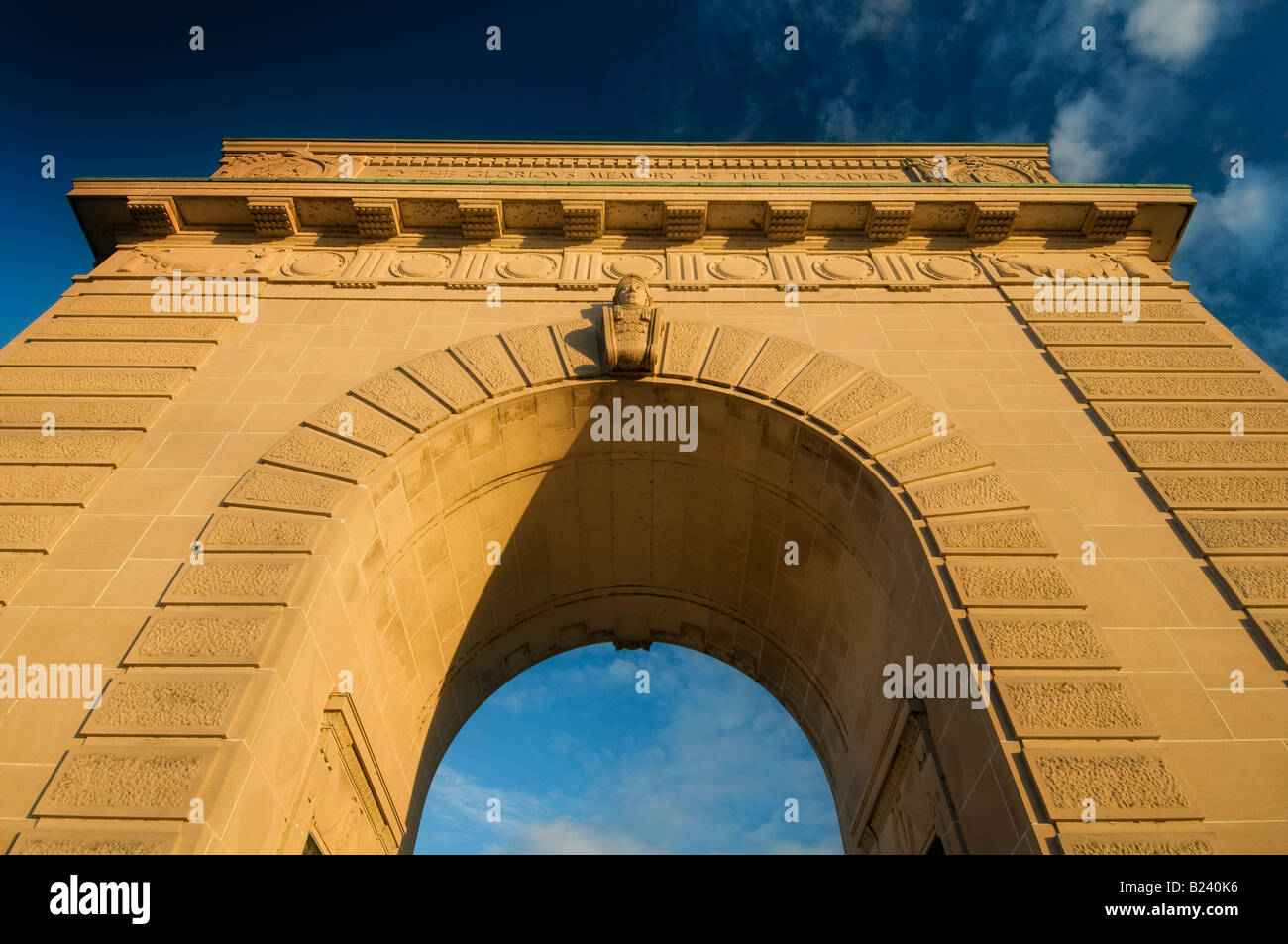 The Royal Military College Memorial Arch in Kingston, Ontario, Canada ...
