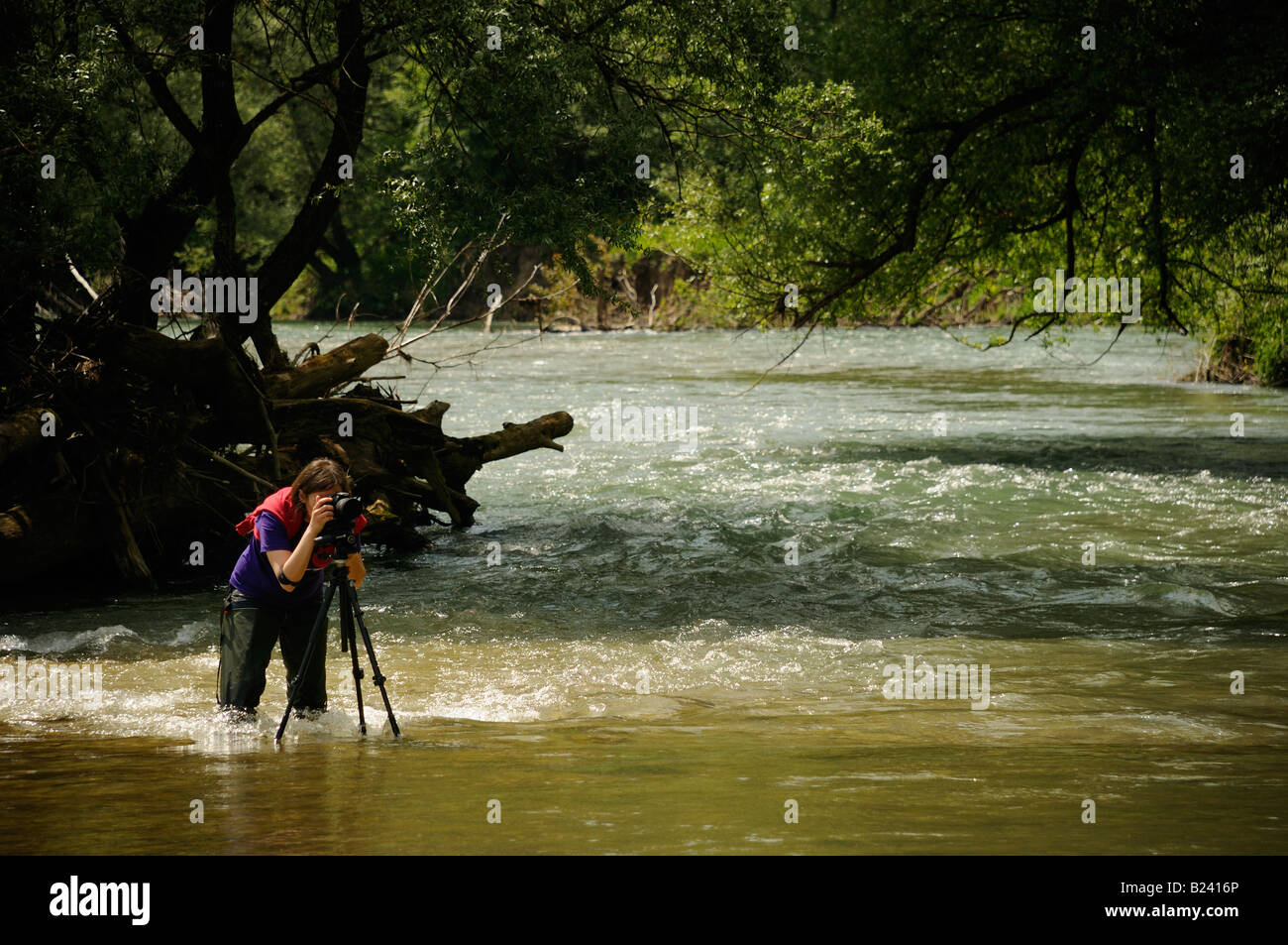 Photographer aniene river hi-res stock photography and images - Alamy
