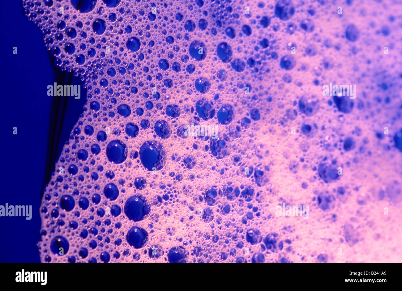SOAP SUDS FOAM Stock Photo - Alamy