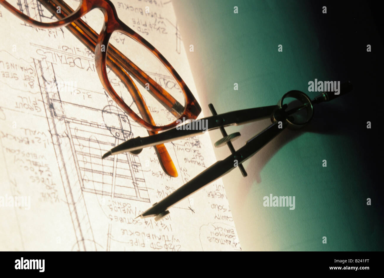 Compass compasses still life hi-res stock photography and images - Alamy