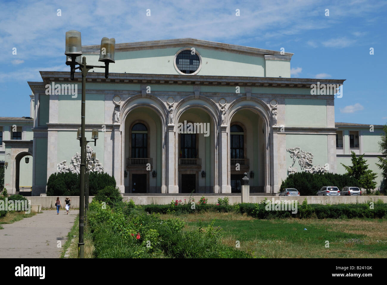 Bucharest Opera House, Romania Stock Photo - Alamy