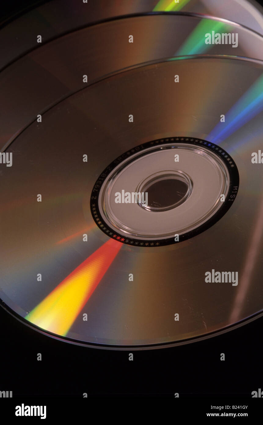 COMPACT DISCS DIGITAL STORAGE CDs DVDs Stock Photo - Alamy