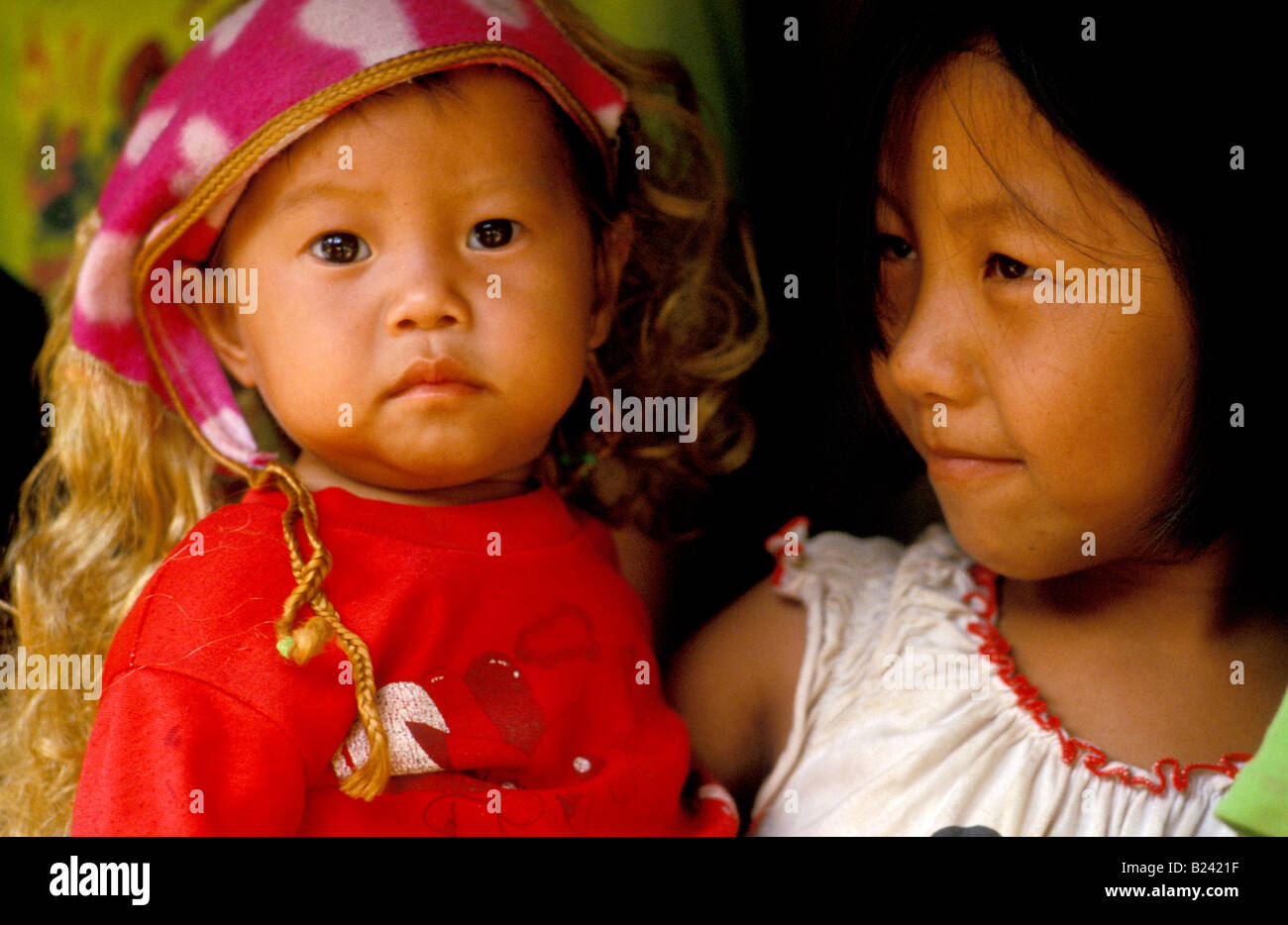 Hmong village scene hi-res stock photography and images - Alamy