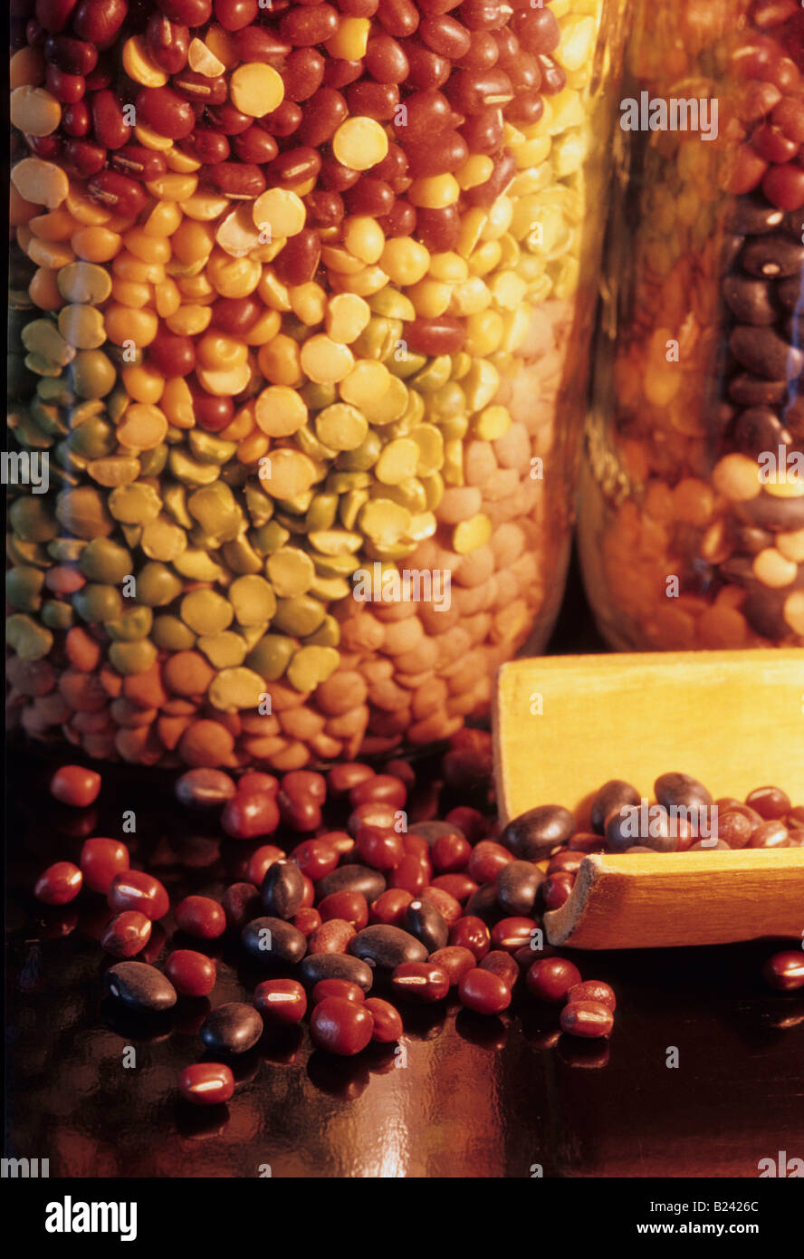 Variety of dried beans hi-res stock photography and images - Alamy