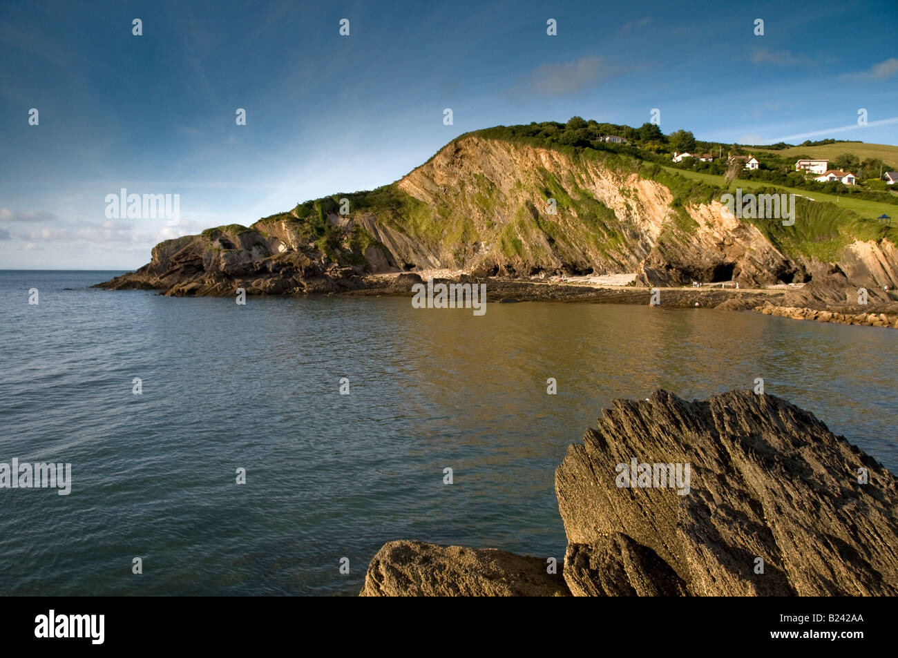 Combe Martin seaside town. North Devon. England Stock Photo - Alamy