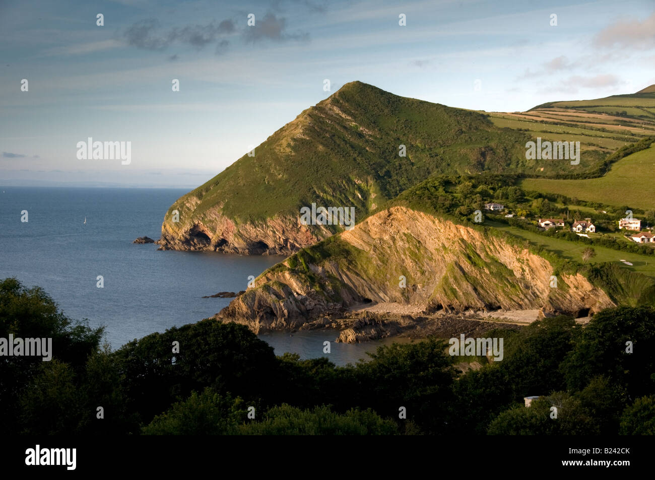 Combe martin hangman point national hi-res stock photography and images ...