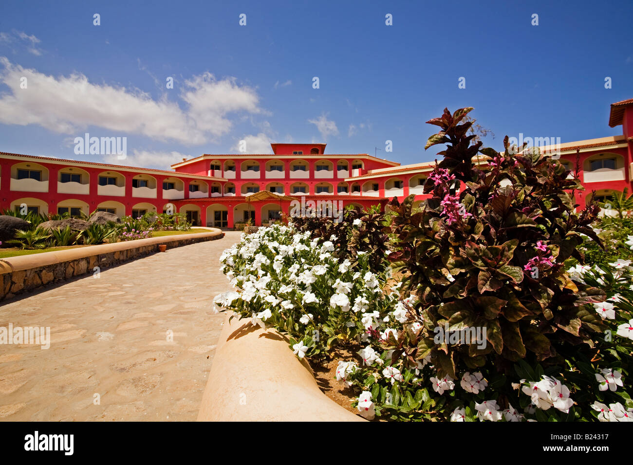 Santo Antao art resort Santo Antao Cape Verde Stock Photo - Alamy