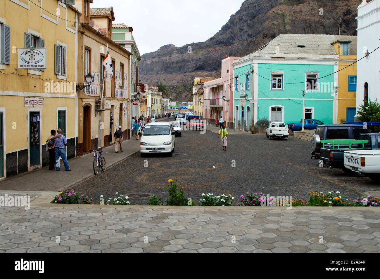 Ribeira Grande on Santo Antao Stock Photo - Alamy