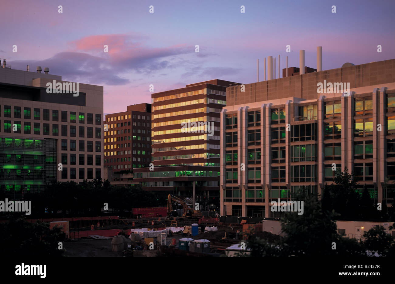 MIT's Broad Institute, NE25, and Koch Biology Buildings Stock Photo - Alamy