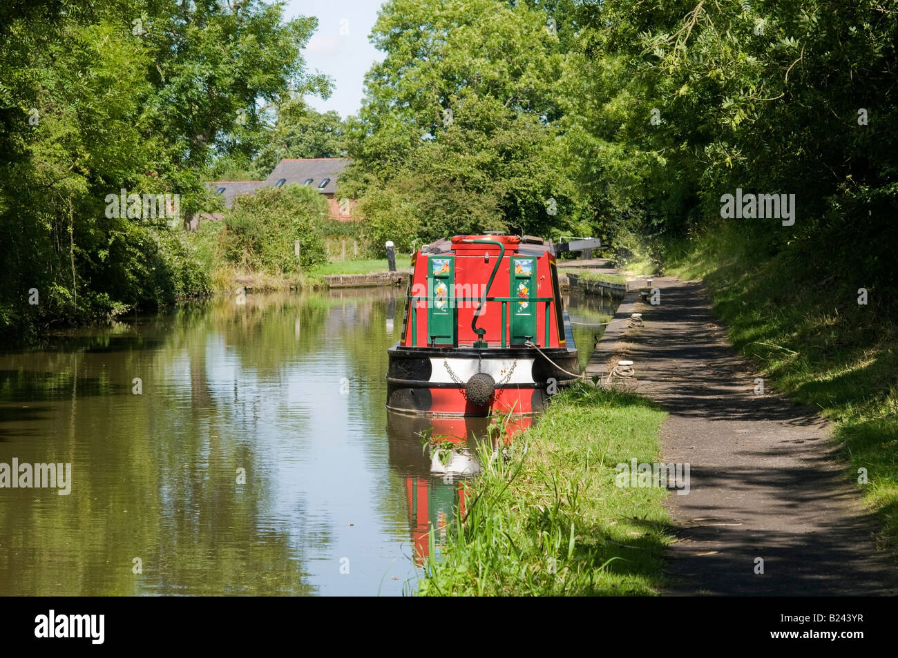 stratford upon avon canal lapworth flight of locks warwickshire ...