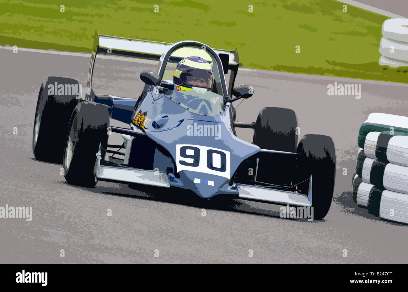 1986 Reynard SF86 during the GRRC Sprint at Goodwood, Sussex, UK ...