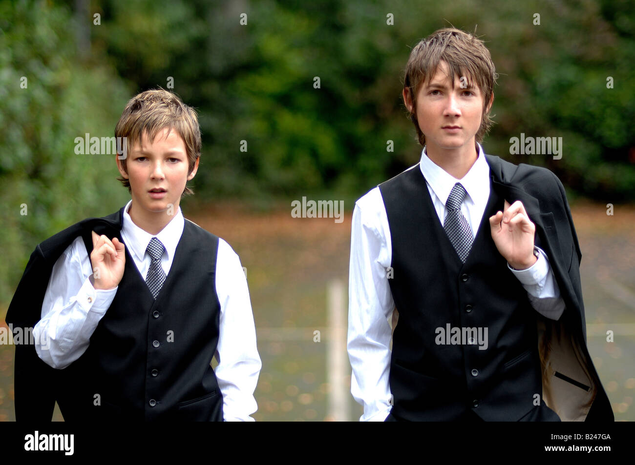 Pageboys wedding hi-res stock photography and images - Alamy