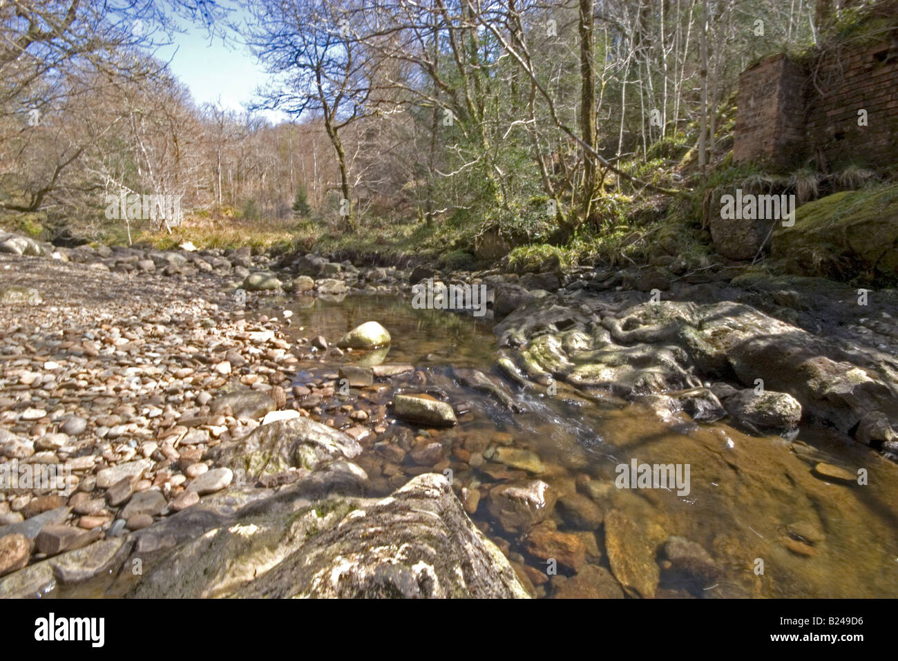 Scottish mountain stream Stock Photo - Alamy