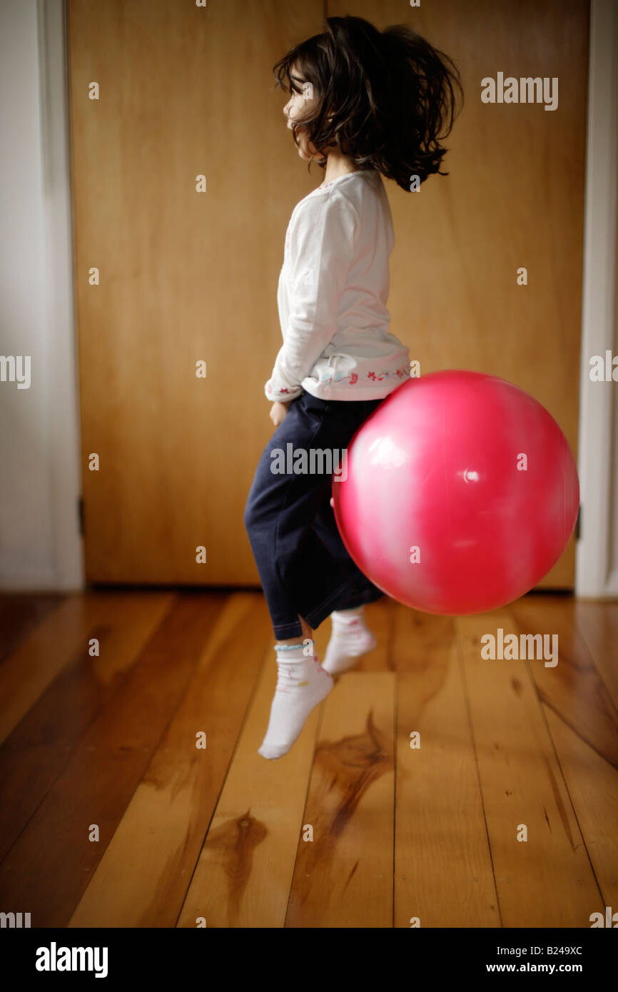 Bouncing Girl High Resolution Stock Photography and Images - Alamy