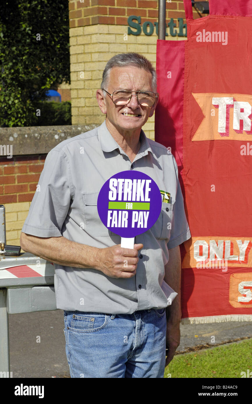 Unison protestor hi-res stock photography and images - Alamy