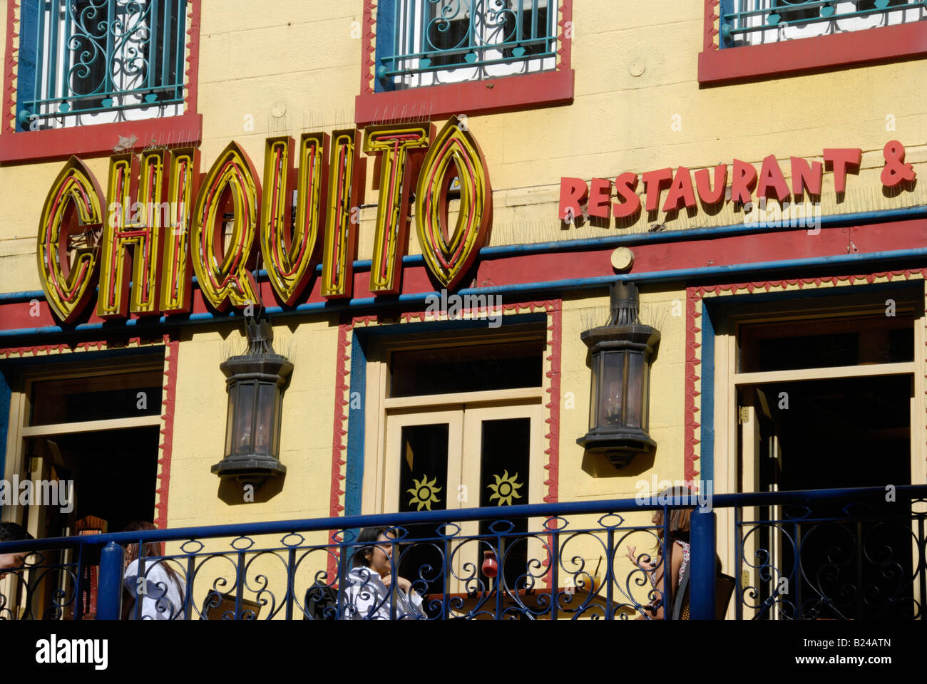 Chiquito restaurant in Leicester Square London Stock Photo - Alamy