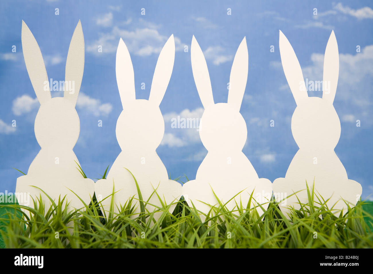 Shape of a bunny rabbit hi-res stock photography and images - Alamy