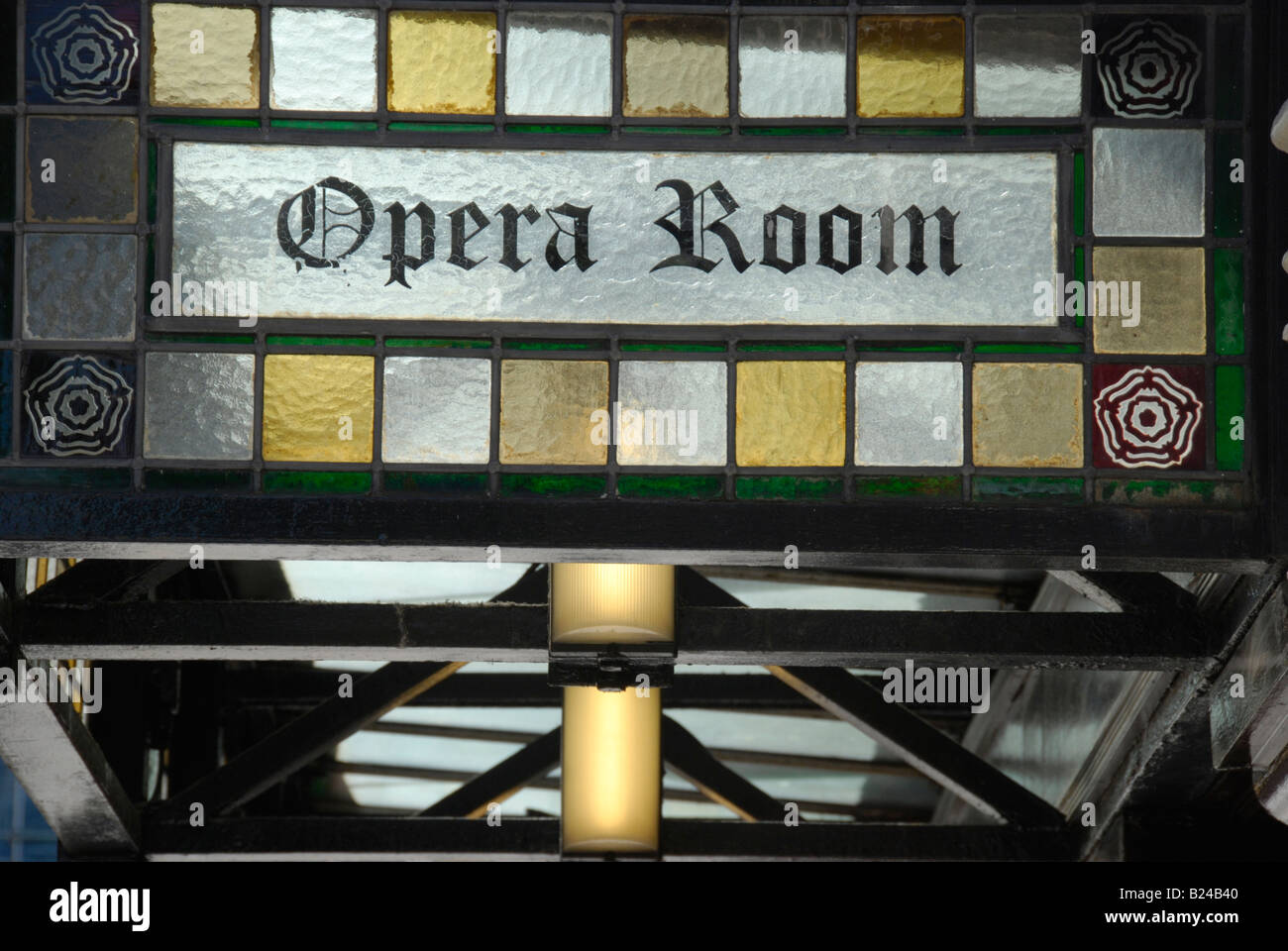 Coloured Opera Room sign outside the Chandos pub in St Martin s Lane ...