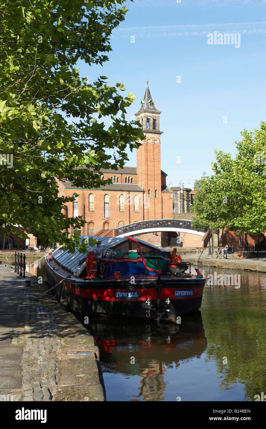 CASTLEFIELD MANCHESTER SUMMER ENGLAND UNITED KINGDOM UK Stock Photo - Alamy