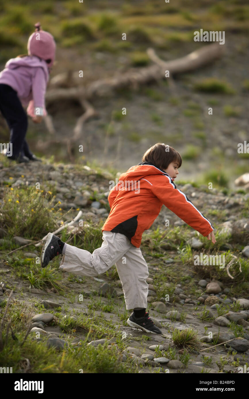 Boy stone throw hi-res stock photography and images - Alamy