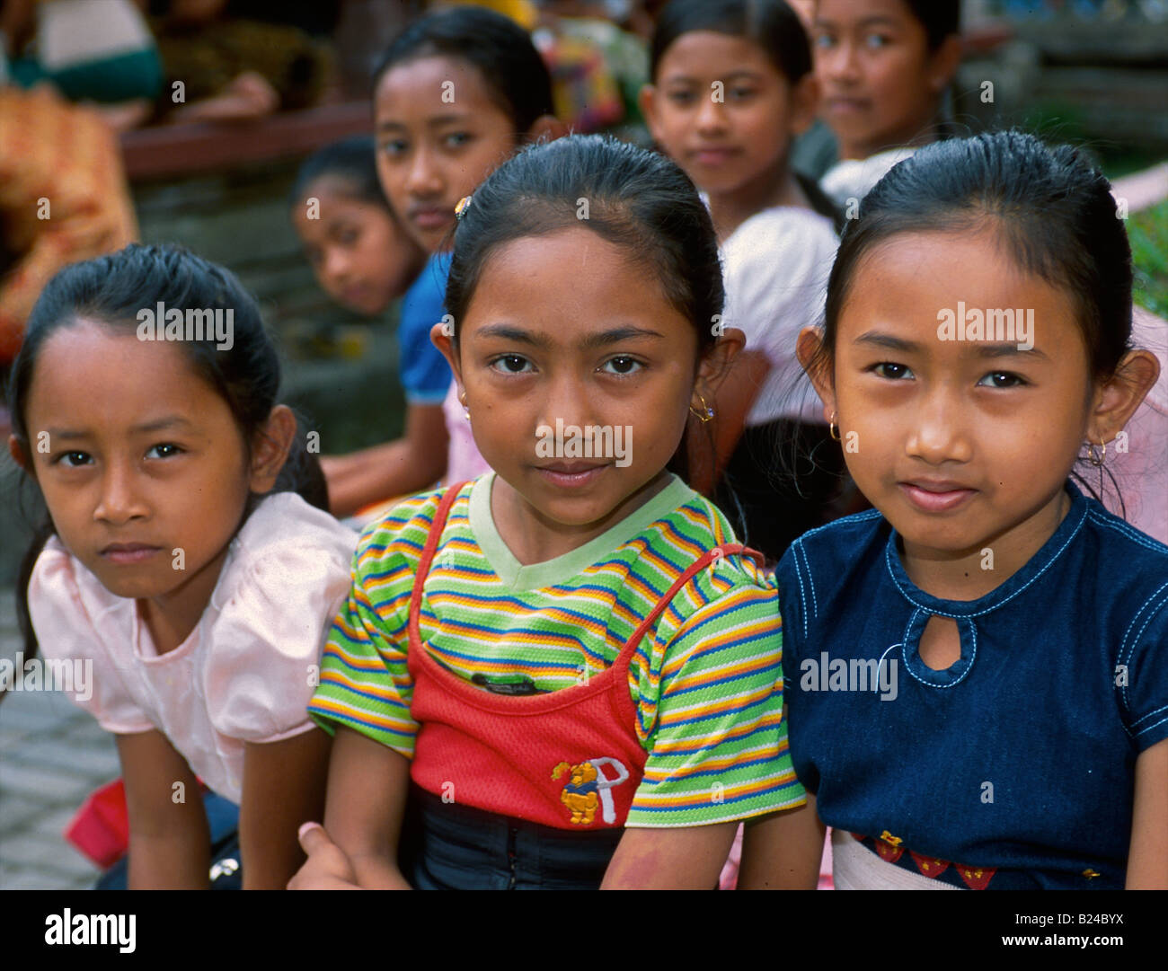 Indonesian Children - Ubud, Bali, Indonesia Stock Photo - Alamy
