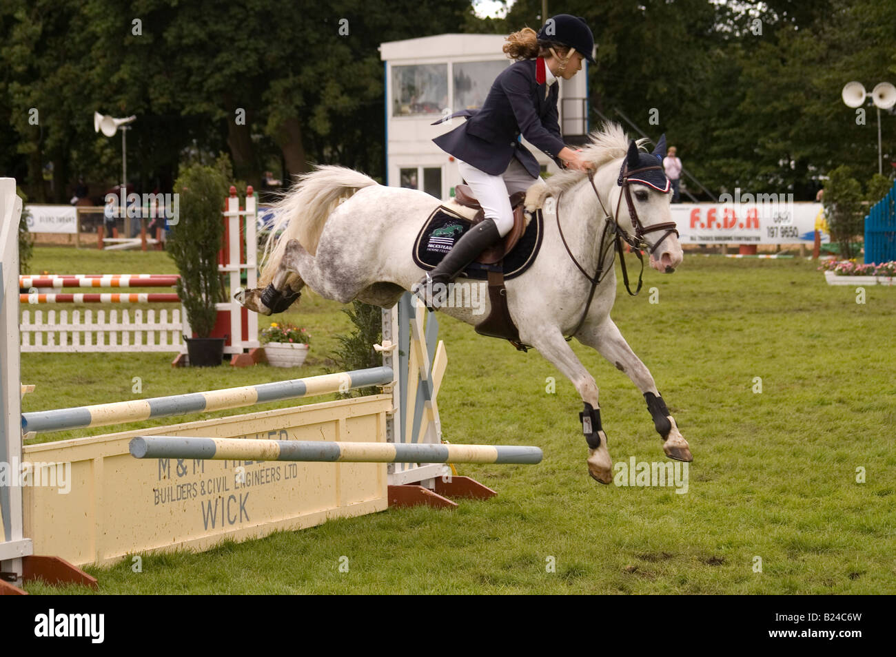 Junior Show Jumping Competition at the Royal Highland Show. Four faults ...