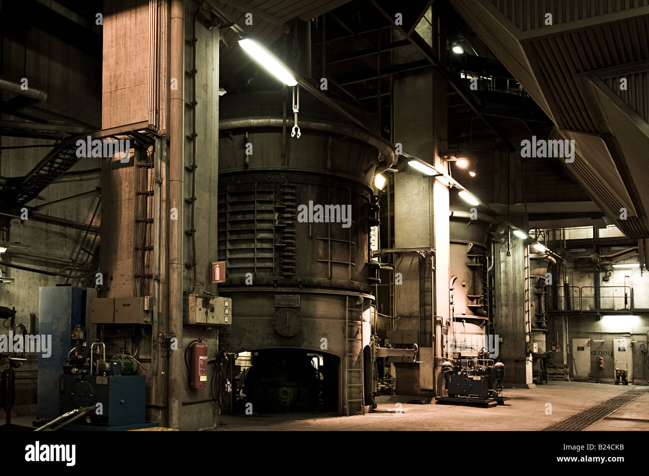 Inside power station Stock Photo - Alamy
