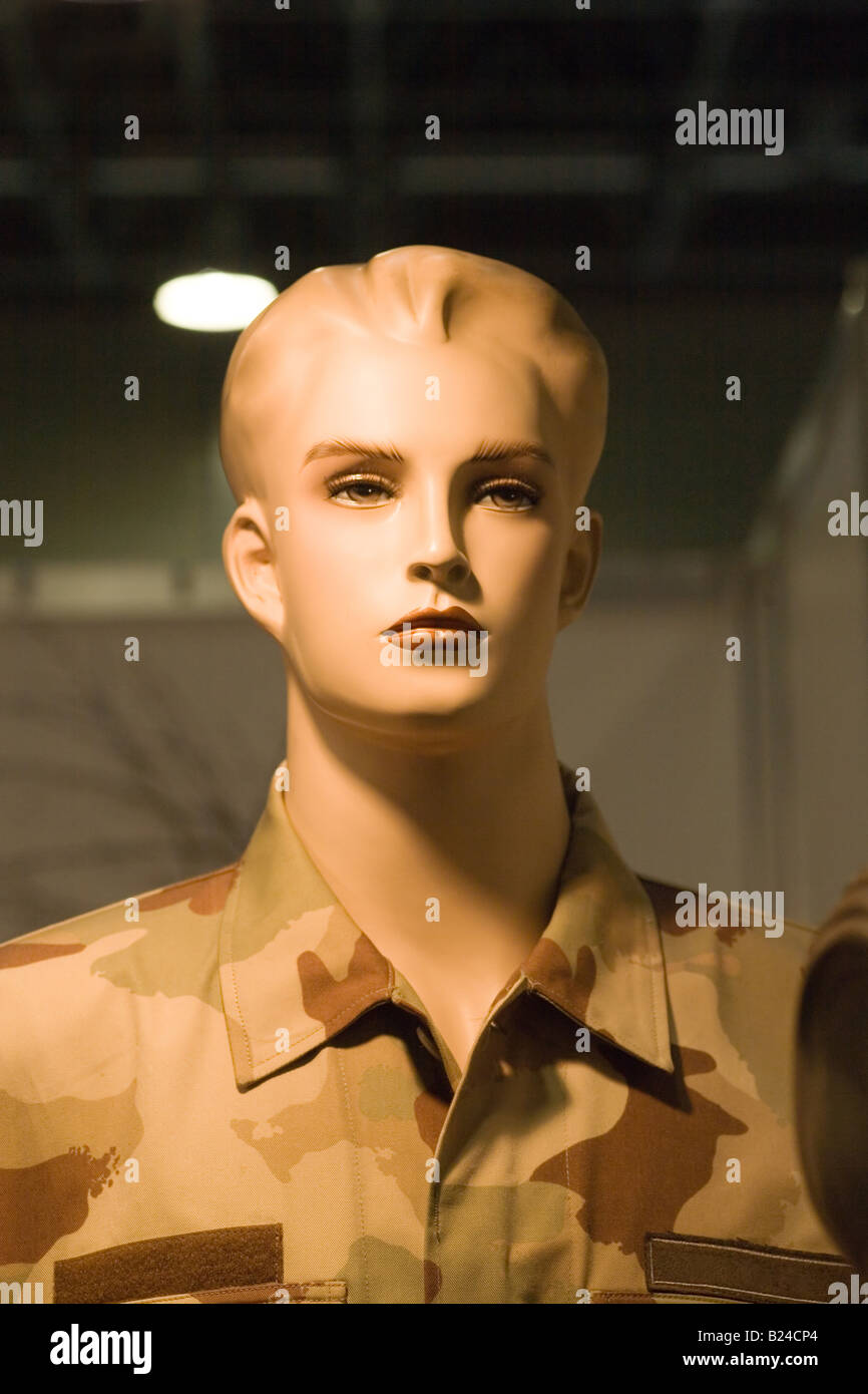 mannequins wear an uniform Stock Photo - Alamy
