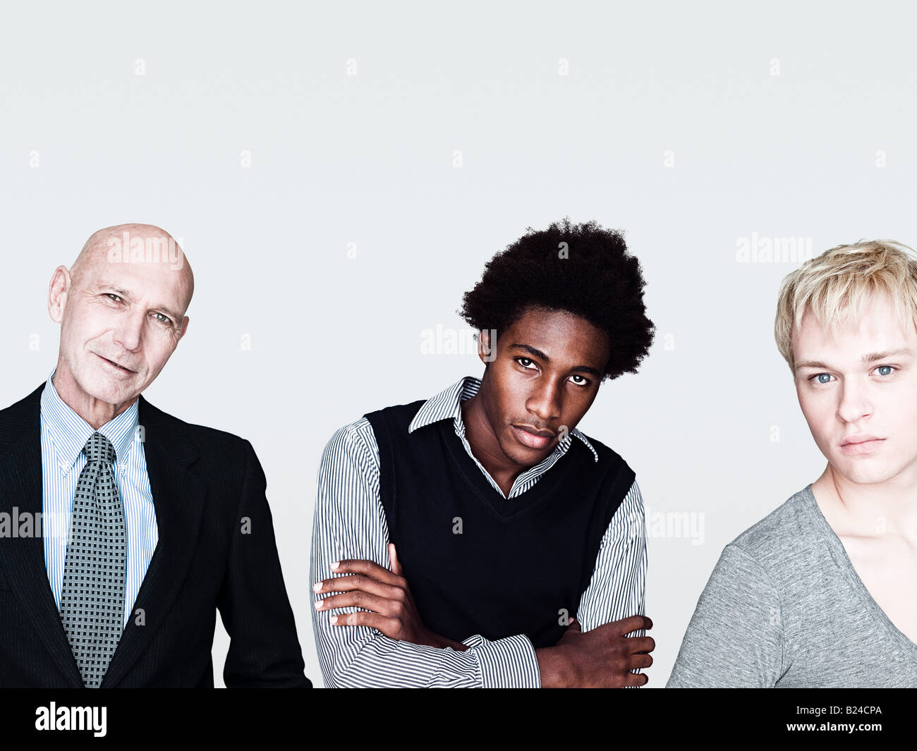 Three stylish men Stock Photo - Alamy