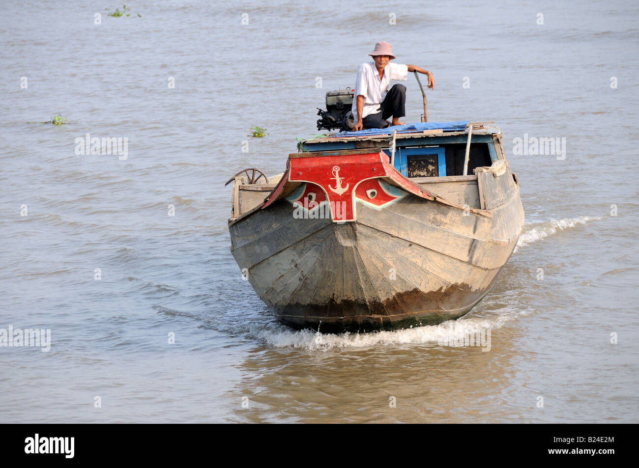 Vietnam boat eyes hi-res stock photography and images - Alamy